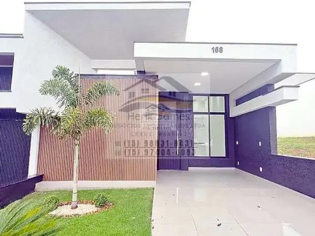 Casa / Sobrado em Condomínio para Venda em Sorocaba/SP Jardim Residencial Villagio Ipanema I 3 Quartos