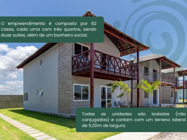 Casa / Sobrado em Condomínio para Venda em Tamandaré/PE Praia Dos Carneiros 3 Quartos