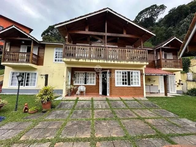 Casa / Sobrado em Condomínio para Venda em Teresópolis/RJ Carlos Guinle 5 Quartos