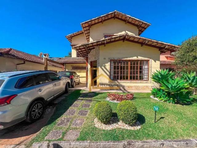 Casa / Sobrado em Condomínio para Venda em Teresópolis/RJ Cascata do Imbuí 4 Quartos