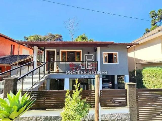 Casa / Sobrado em Condomínio para Venda em Teresópolis/RJ Cascata do Imbuí 3 Quartos