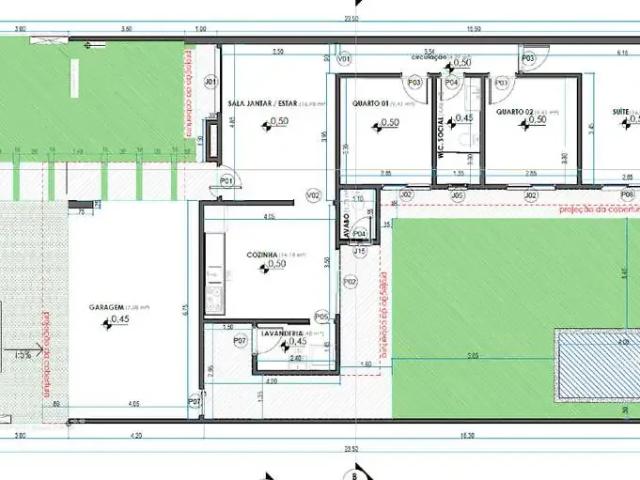 Casa / Sobrado em Condomínio para Venda em Três Lagoas/MS Residencial Costa Leste 3 Quartos