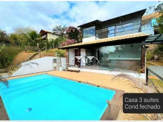 Casa / Sobrado em Condomínio para Venda em Três Rios/RJ Moura Brasil 4 Quartos