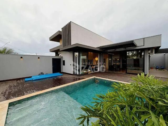 Casa / Sobrado em Condomínio para Venda em Uberaba/MG Residencial Mário de Almeida Franco 3 Quartos
