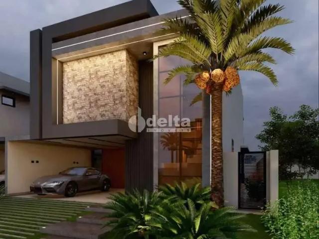 Casa / Sobrado em Condomínio para Venda em Uberlândia/MG Gávea 3 Quartos