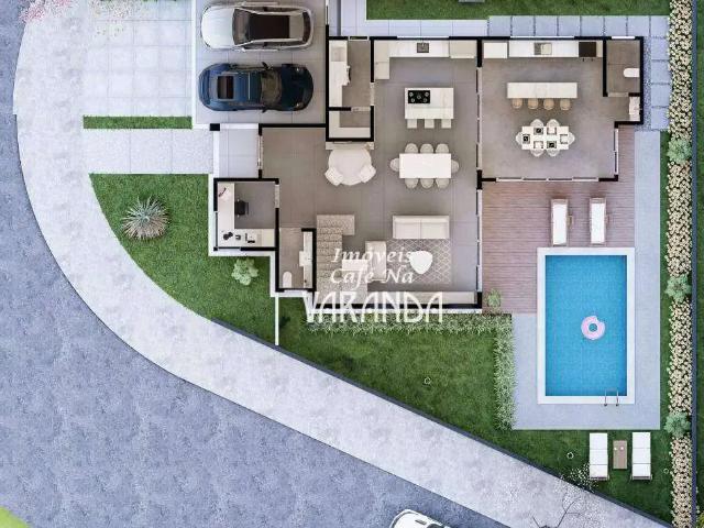 Casa / Sobrado em Condomínio para Venda em Valinhos/SP Joapiranga 3 Quartos