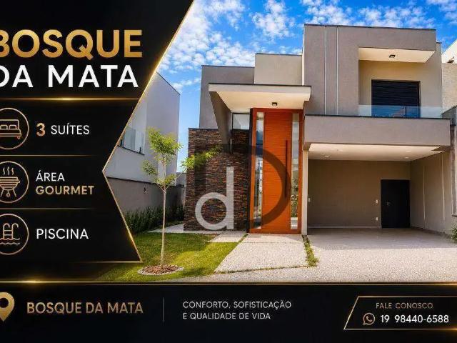 Casa / Sobrado em Condomínio para Venda em Valinhos/SP Vila Pagano 3 Quartos