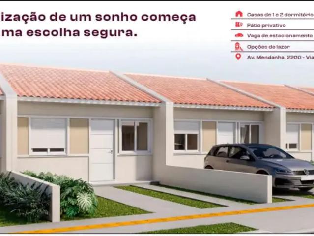 Casa / Sobrado em Condomínio para Venda em Viamão/RS Cocão 2 Quartos