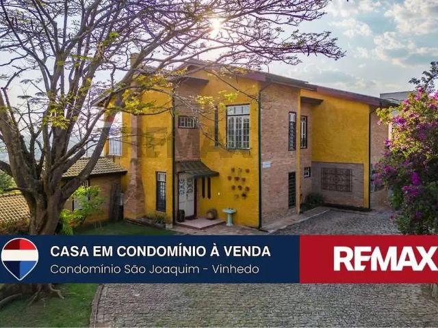 Casa / Sobrado em Condomínio para Venda em Vinhedo/SP Condomínio Fazenda São Joaquim 5 Quartos