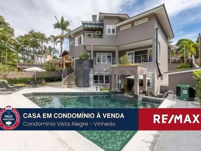 Casa / Sobrado em Condomínio para Venda em Vinhedo/SP Condomínio Vista Alegre 4 Quartos