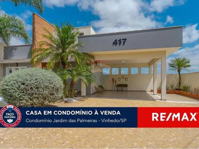 Casa / Sobrado em Condomínio para Venda em Vinhedo/SP Jardim das Palmeiras 3 Quartos