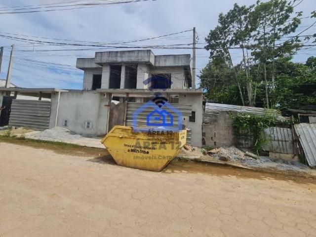 Casa Sobrado,em construção, à venda, Capricórnio II, Caraguatatuba, SP