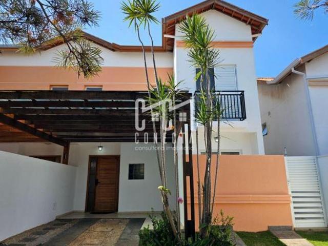 Casa Sobrado em Indaiatuba, Condomínio Parque dos Guarantãs com 3 quartos 110m²