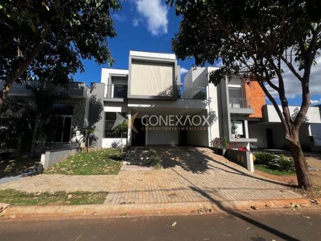 Casa Sobrado, nova, a venda no condomínio Club Portinari em Paulínia