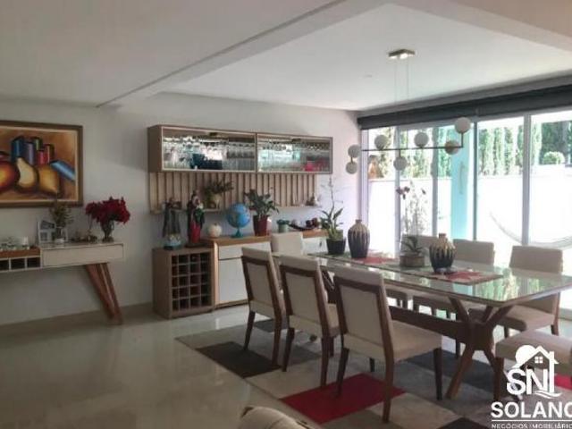 CASA SOBRADO SENDO 4/4 SUÍTES E PISCINA COM SAUNA NO CONDOMÍNIO GRANVILLE GO