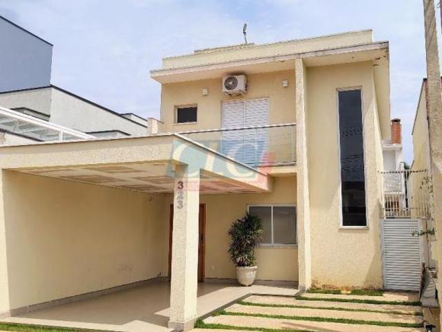 Casa Sobrado para venda com 3 suites Residencial Park Real Indaiatuba
