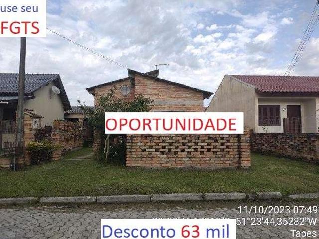 Casa / Sobrado para Venda em Tapes/RS Arroio Teixeira 2 Quartos