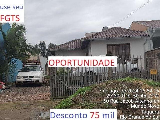 Casa / Sobrado para Venda em Taquara/RS Mundo Novo 1 Quartos