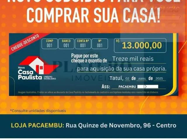 Casa / Sobrado para Venda em Tatuí/SP Vila São Cristóvão 2 Quartos