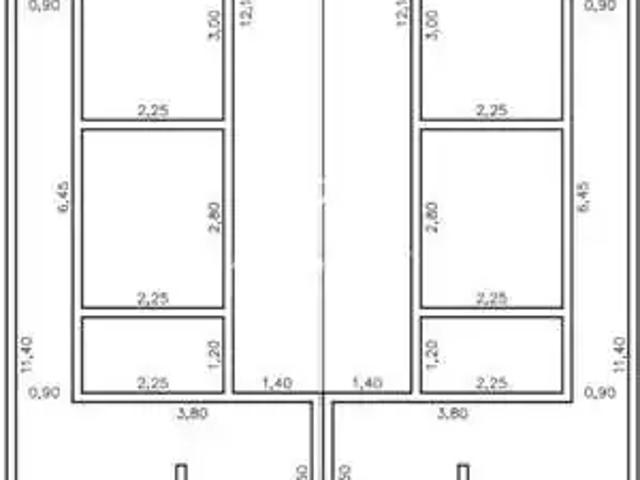 Casa / Sobrado para Venda em Taubaté/SP Residencial Estoril 3 Quartos