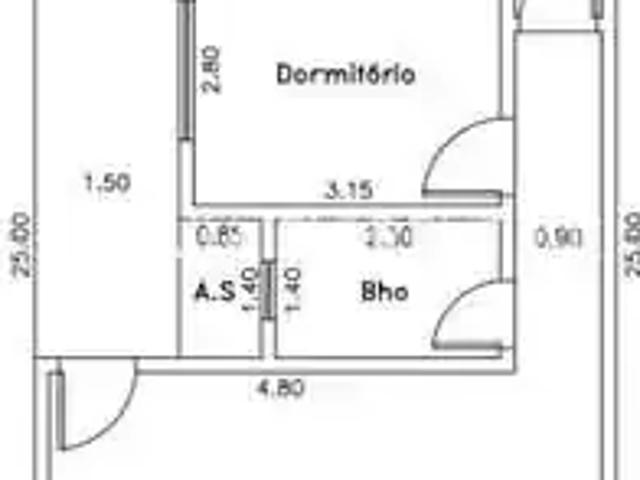 Casa / Sobrado para Venda em Taubaté/SP Vila Areao 2 Quartos
