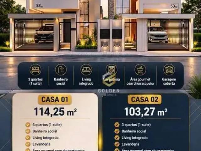 Casa / Sobrado para Venda em Tijucas/SC Universitário 3 Quartos