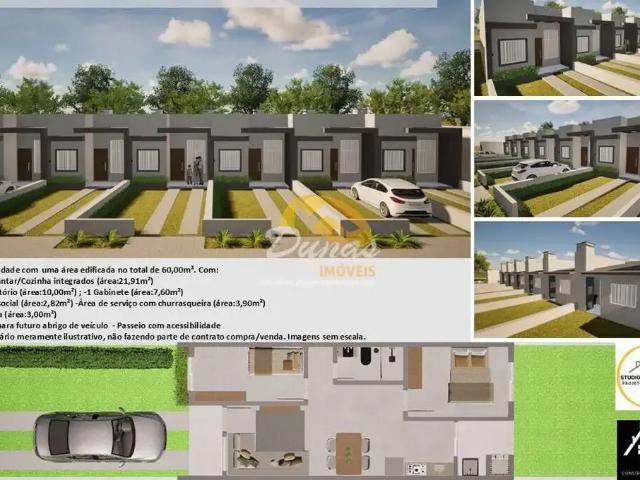 Casa / Sobrado para Venda em Tramandaí/RS Balneário Tiarajú 2 Quartos