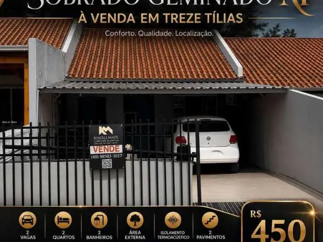 Casa / Sobrado para Venda em Treze Tílias/SC Lindner 2 Quartos