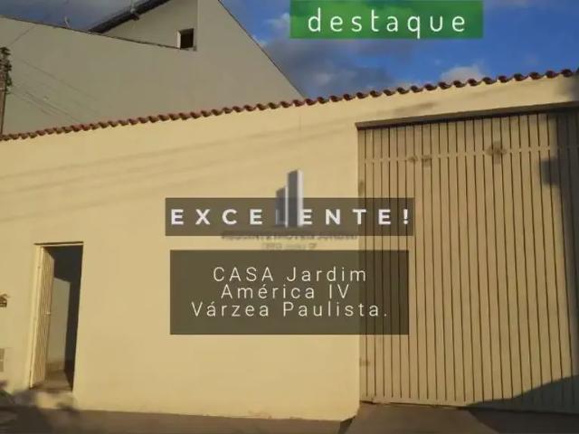 Casa / Sobrado para Venda em Várzea Paulista/SP Jardim América 3 Quartos