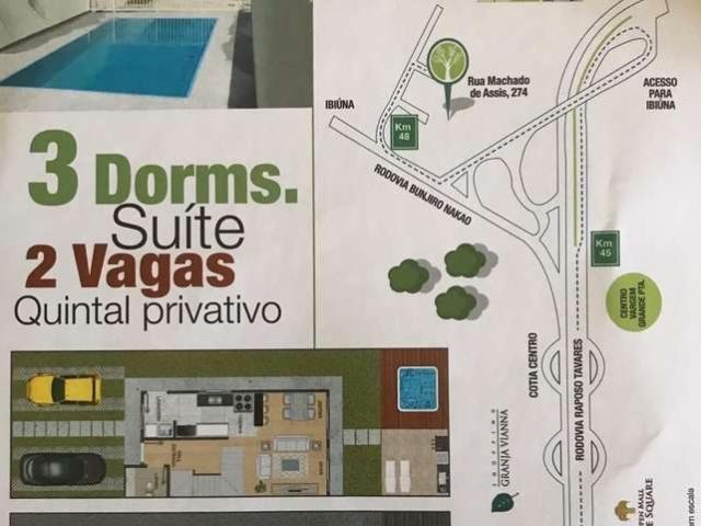 Casa / Sobrado para Venda em Vargem Grande Paulista/SP Chácara do Carmo 3 Quartos