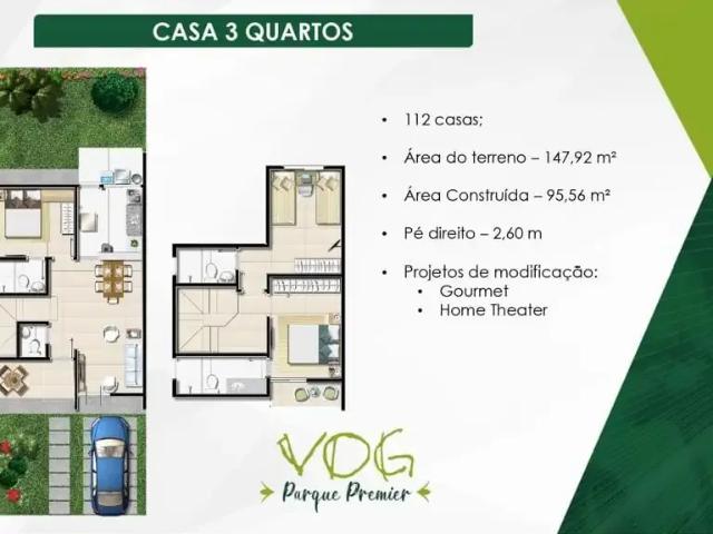 Casa / Sobrado para Venda em Vitória da Conquista/BA Primavera 3 Quartos
