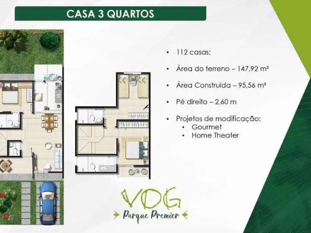 Casa / Sobrado para Venda em Vitória da Conquista/BA Primavera 3 Quartos