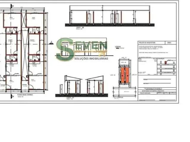 Casa / Sobrado para Venda em Volta Redonda/RJ Roma 2 Quartos