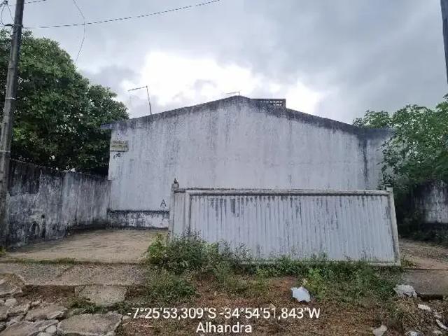 Casa / Sobrado para Venda em Alhandra/PB Centro 2 Quartos