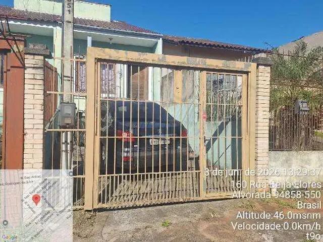 Casa / Sobrado para Venda em Alvorada/RS Jardim Algarve 2 Quartos