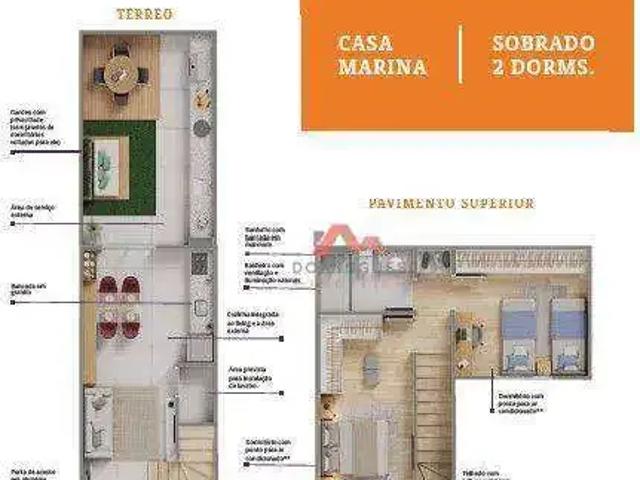 Casa / Sobrado para Venda em Americana/SP Loteamento Residencial e Comercial Bairro Pacaembu 2 Quartos