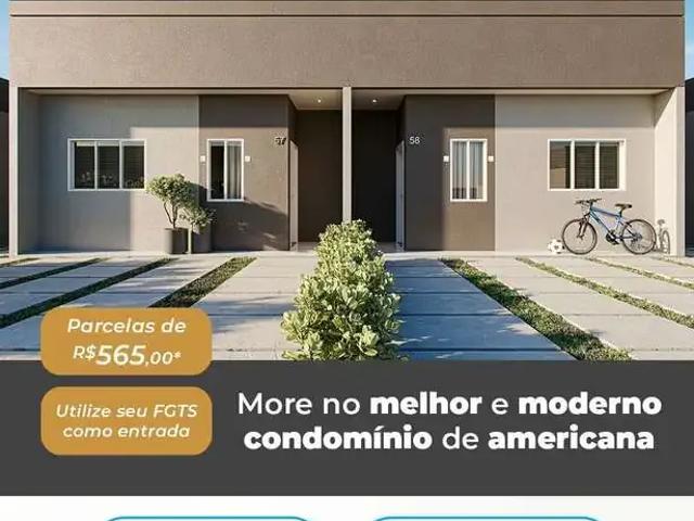 Casa / Sobrado para Venda em Americana/SP Loteamento Residencial e Comercial Bairro Pacaembu 2 Quartos