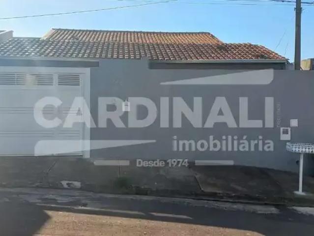 Casa / Sobrado para Venda em Américo Brasiliense/SP Jardim Primavera 2 Quartos