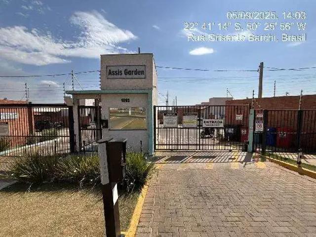 Casa / Sobrado para Venda em Assis/SP Núcleo Habitacional Dirceu Gomes Cervilha 2 Quartos