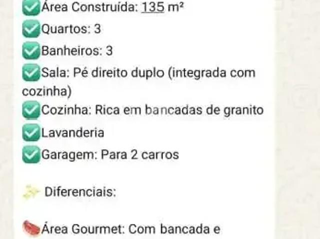 Casa / Sobrado para Venda em Aparecida de Goiânia/GO Jardim Helvécia 3 Quartos