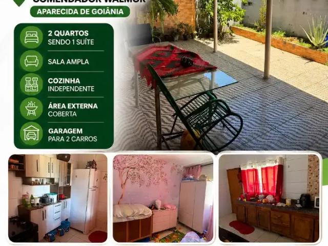 Casa / Sobrado para Venda em Aparecida de Goiânia/GO Setor Comendador Walmor 2 Quartos