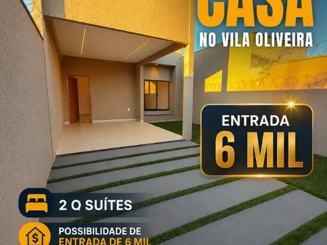 Casa / Sobrado para Venda em Aparecida de Goiânia/GO Vila Oliveira 2 Quartos