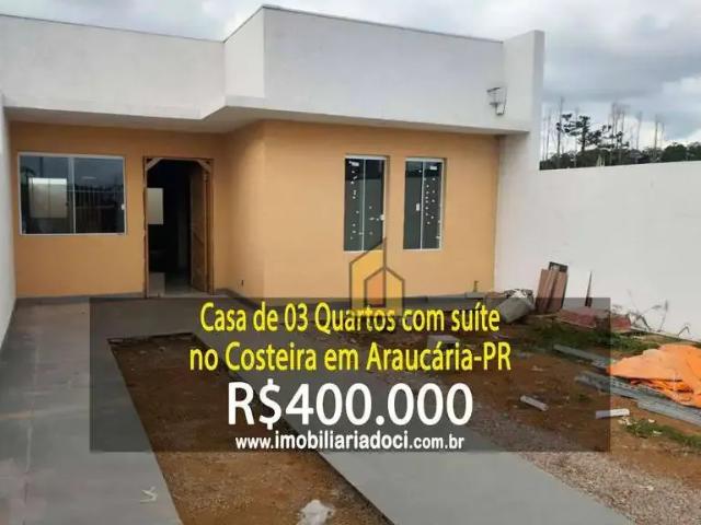 Casa / Sobrado para Venda em Araucária/PR Costeira 3 Quartos