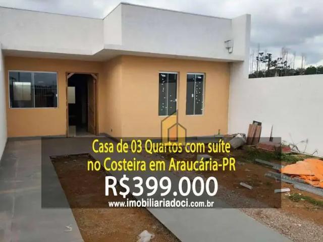 Casa / Sobrado para Venda em Araucária/PR Costeira 3 Quartos