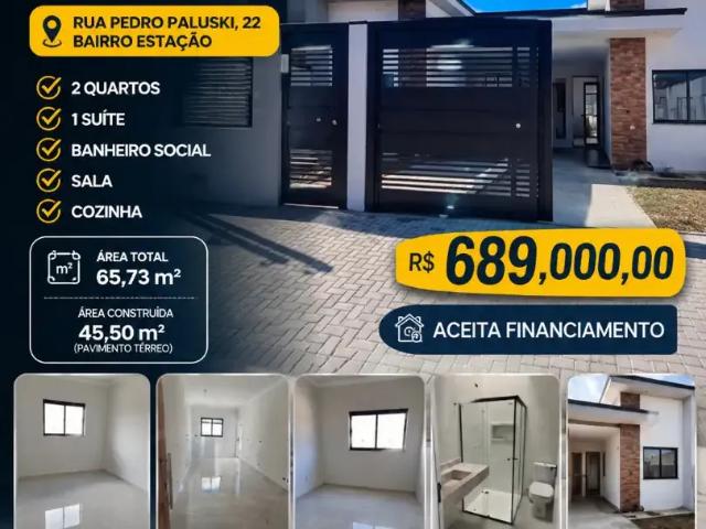Casa / Sobrado para Venda em Araucária/PR Estação 2 Quartos