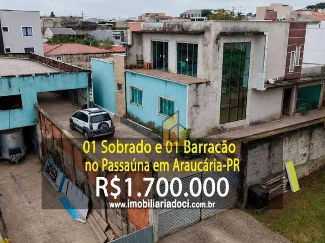 Casa / Sobrado para Venda em Araucária/PR Passauna 3 Quartos
