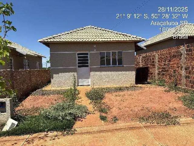 Casa / Sobrado para Venda em Araçatuba/SP Residencial Sylvio José Venturolli 2 Quartos