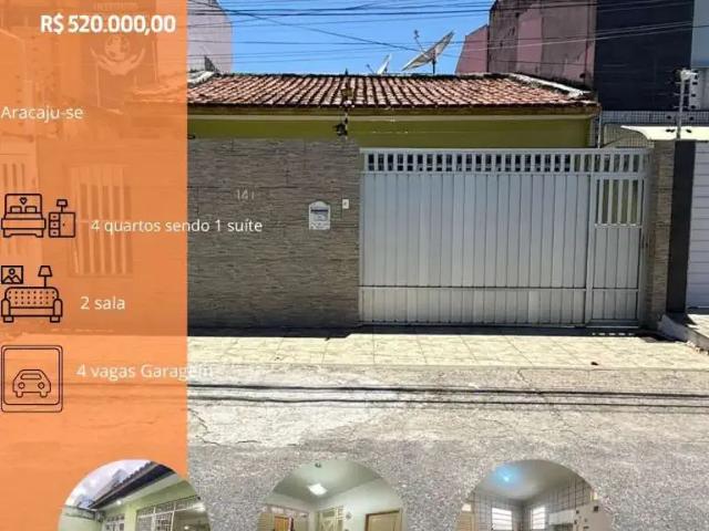 Casa / Sobrado para Venda em Aracaju/SE Grageru 4 Quartos