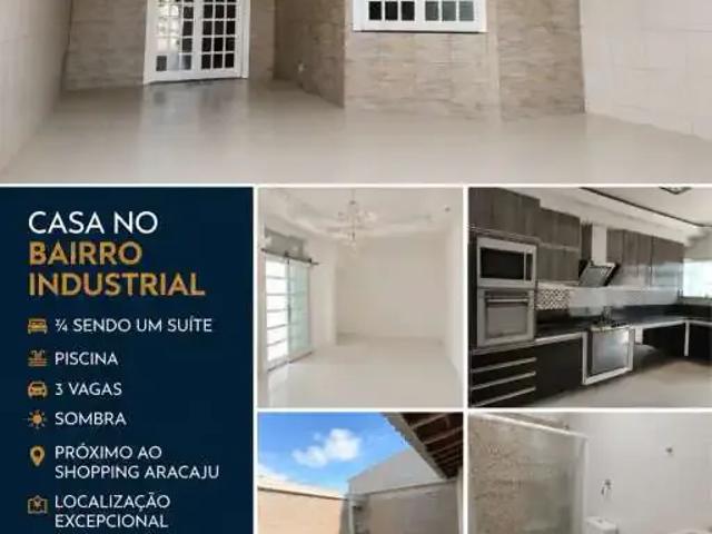 Casa / Sobrado para Venda em Aracaju/SE Industrial 3 Quartos