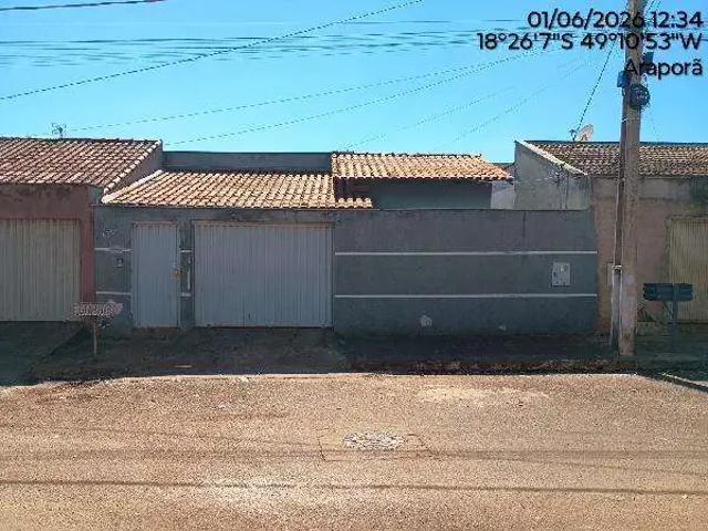 Casa / Sobrado para Venda em Araporã/MG Zequinha Cachoeira 2 Quartos